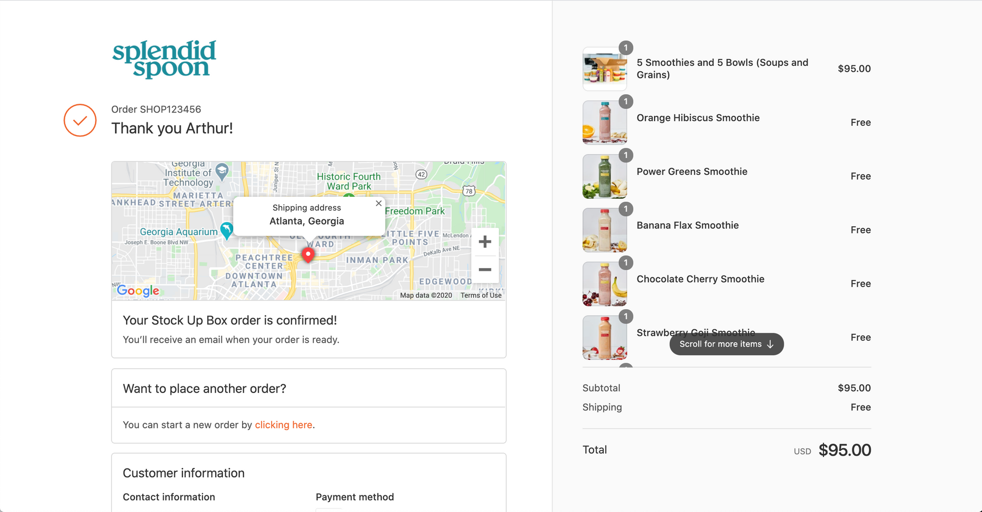 Customizing The Shopify Order Confirmation Page Behind The Checkout